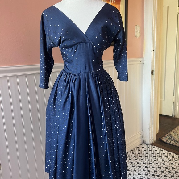 Vintage | Dresses | Mitzi Morgan 95s Vintage Silk Dress Xs | Poshmark